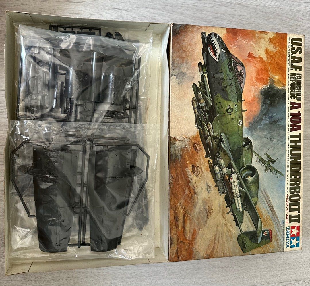 TAMIYA item# 61028 A-10A Thunderbolt II, Hobbies & Toys, Toys & Games ...