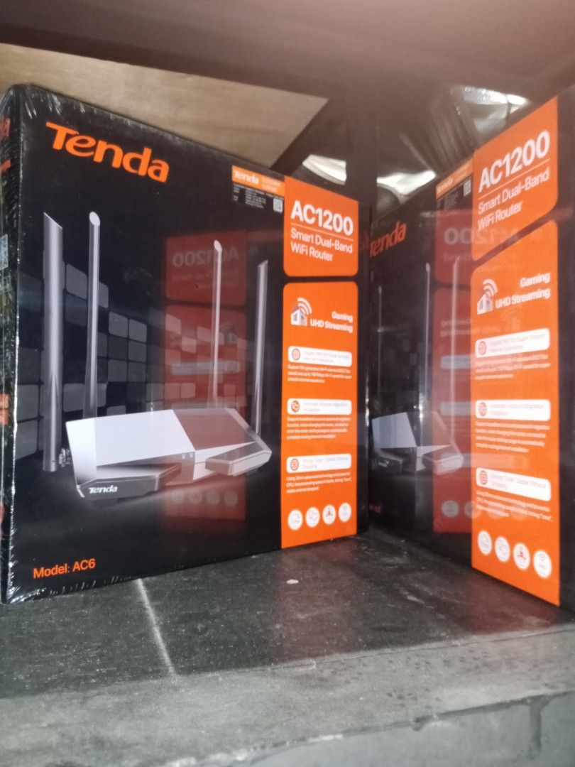 TENDA ROUTER, Computers & Tech, Office & Business Technology on Carousell