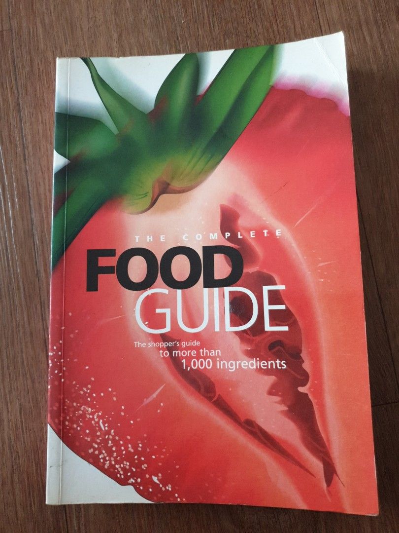 The complete food guide, Hobbies & Toys, Books & Magazines, Fiction ...