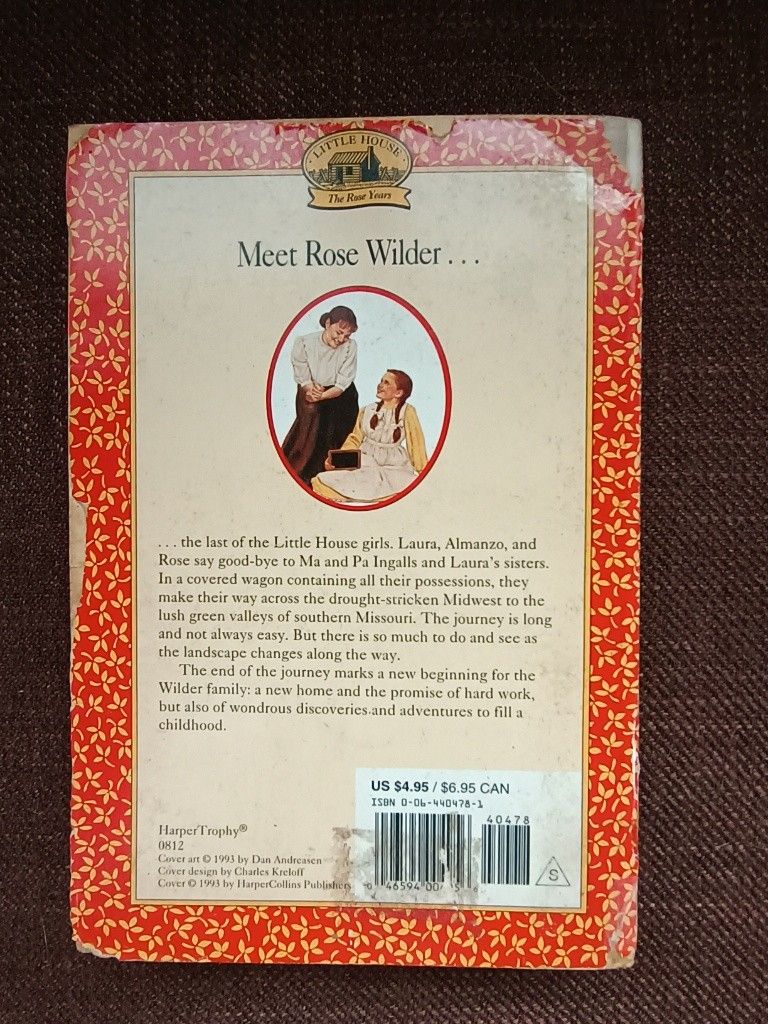 The Rose Years Little House on Rocky Ridge on Carousell