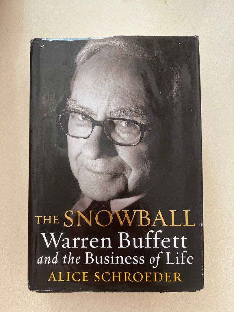 The Snowball by Warren Buffet, Hobbies & Toys, Books & Magazines ...