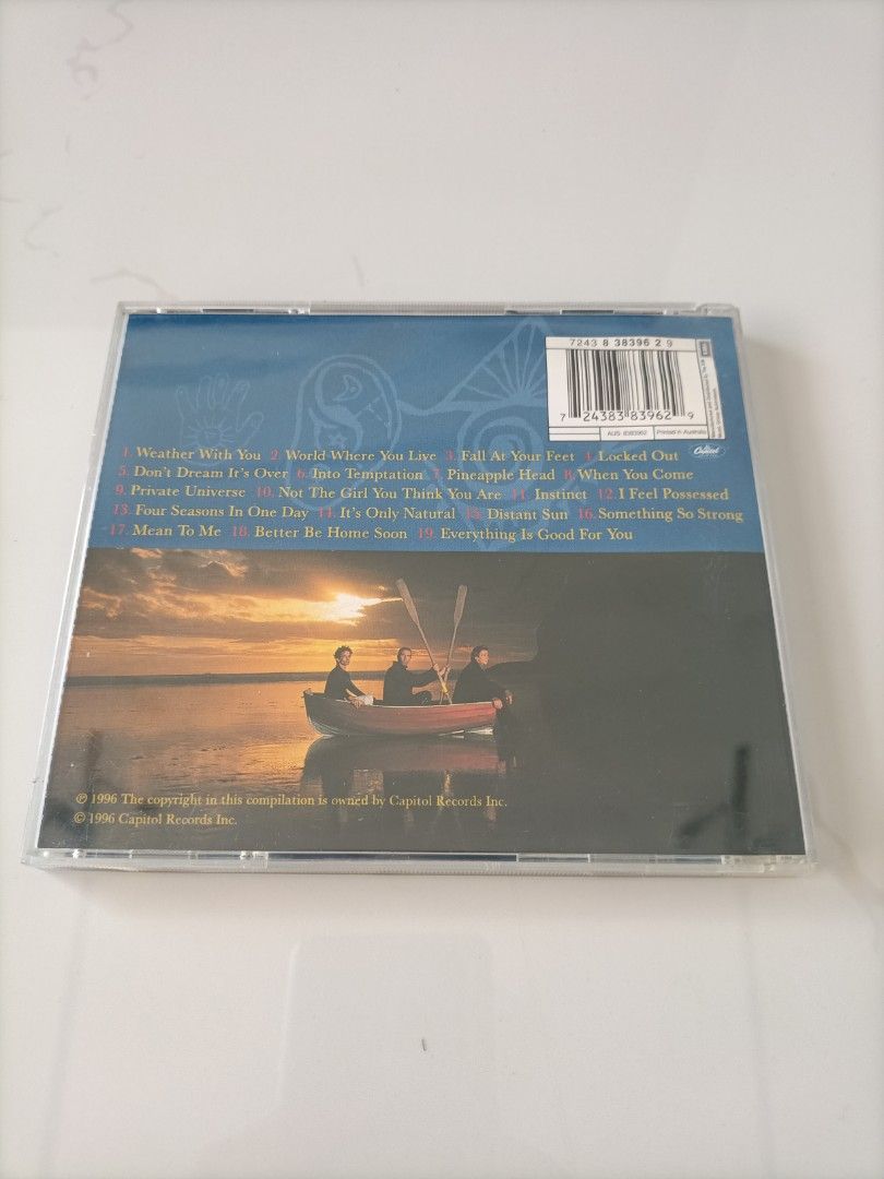 The Very Best of Crowded House (CD) bo1, Hobbies & Toys, Music & Media, CDs & DVDs on Carousell