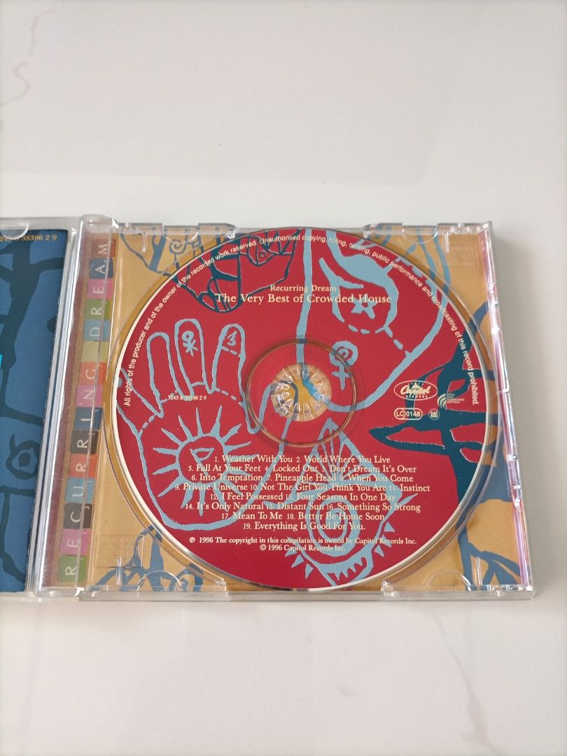 The Very Best of Crowded House (CD) bo1, Hobbies & Toys, Music & Media, CDs & DVDs on Carousell