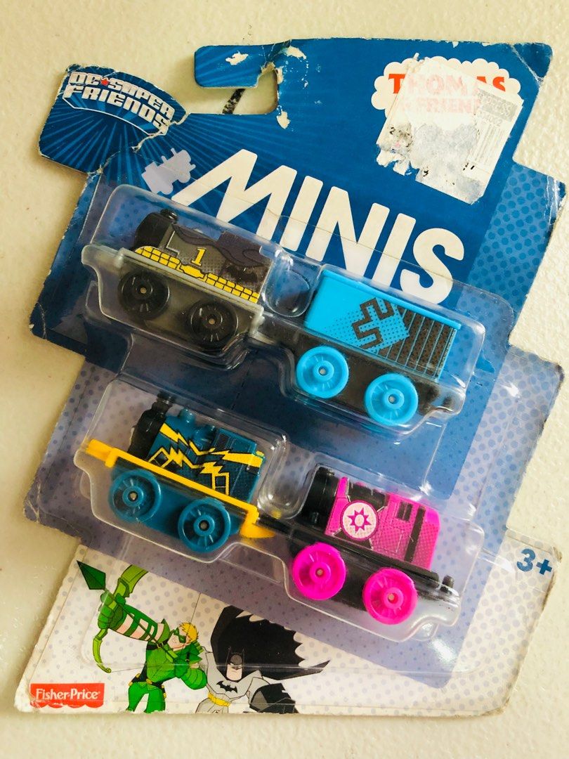 Thomas & Friends MINIS DC Super Friends Collectible Characters 4-Pack ...