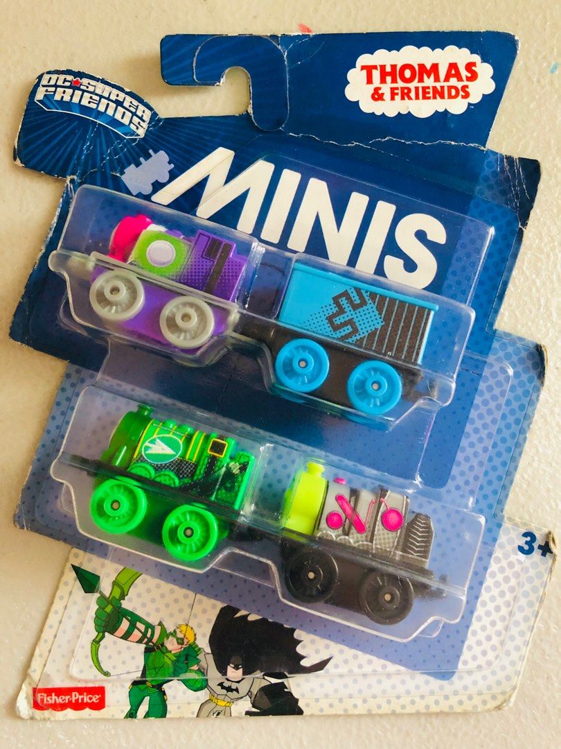 Thomas & Friends MINIS DC Super Friends Collectible Characters 4-Pack ...