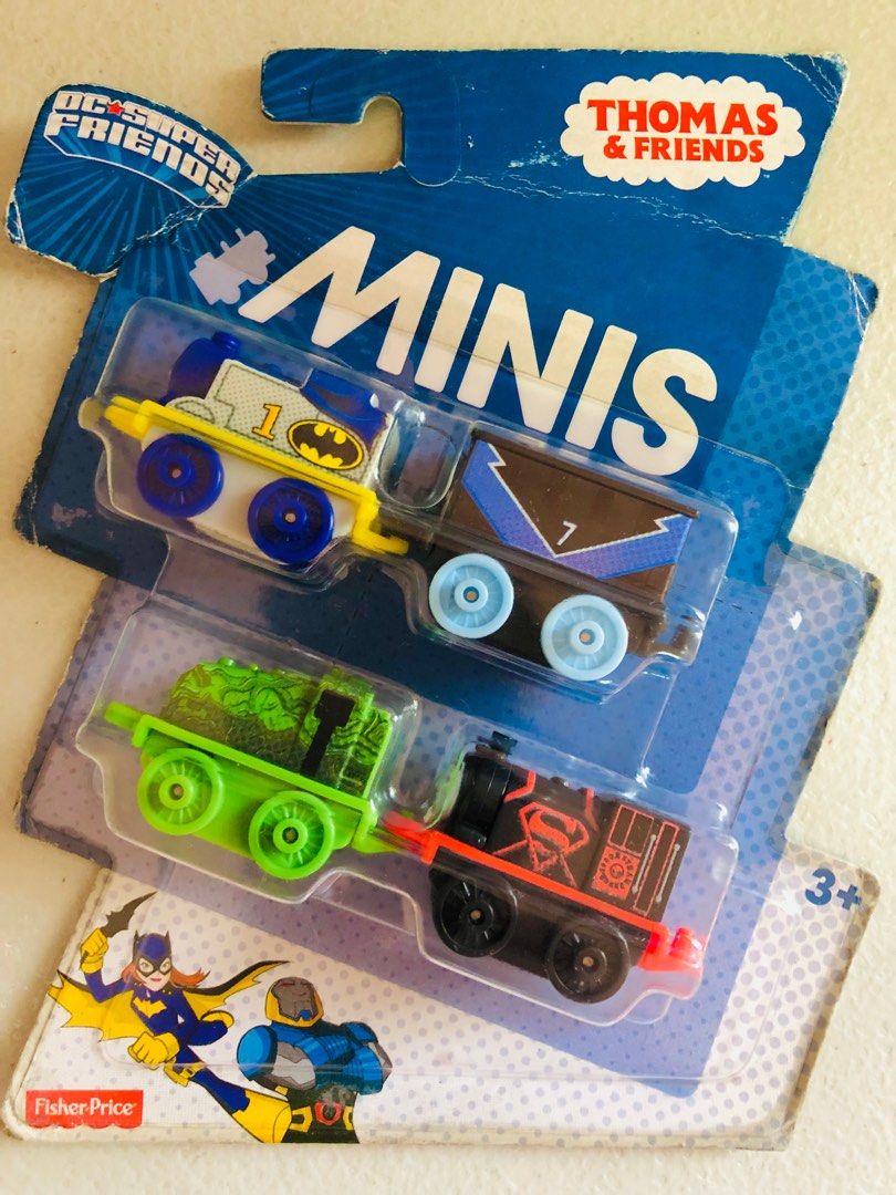 Thomas & Friends MINIS DC Super Friends Collectible Characters 4-Pack ...