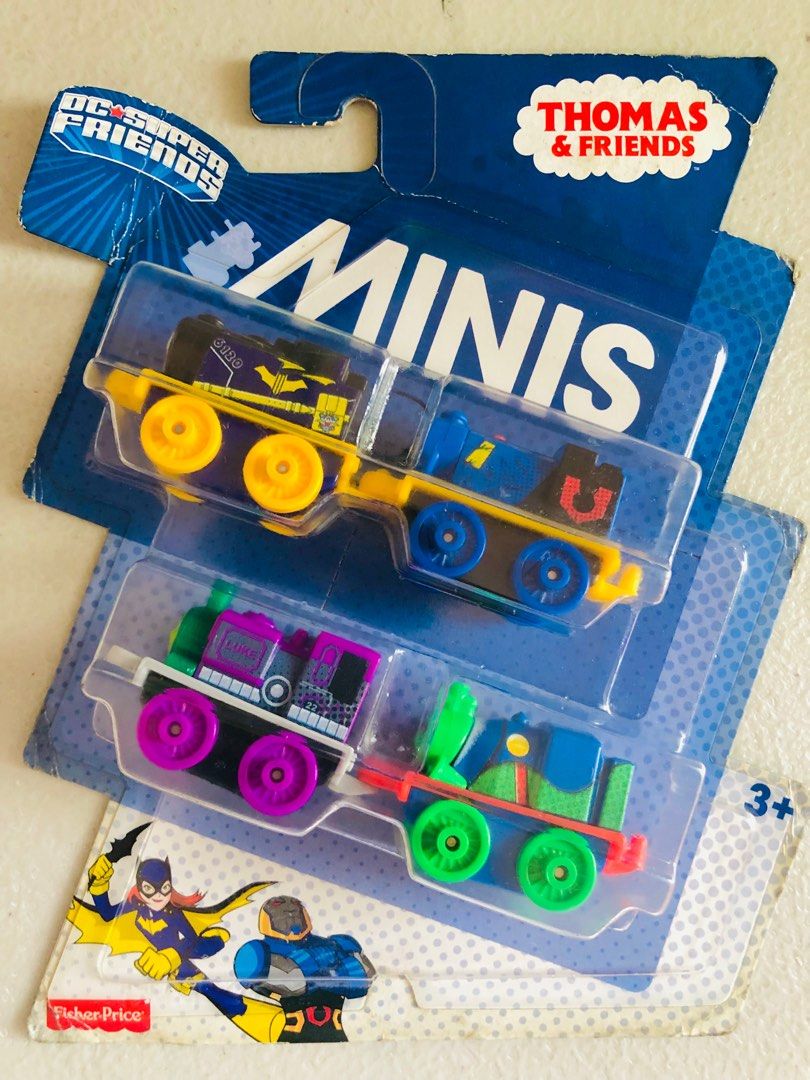 Thomas & Friends MINIS DC Super Friends Collectible Characters 4-Pack ...