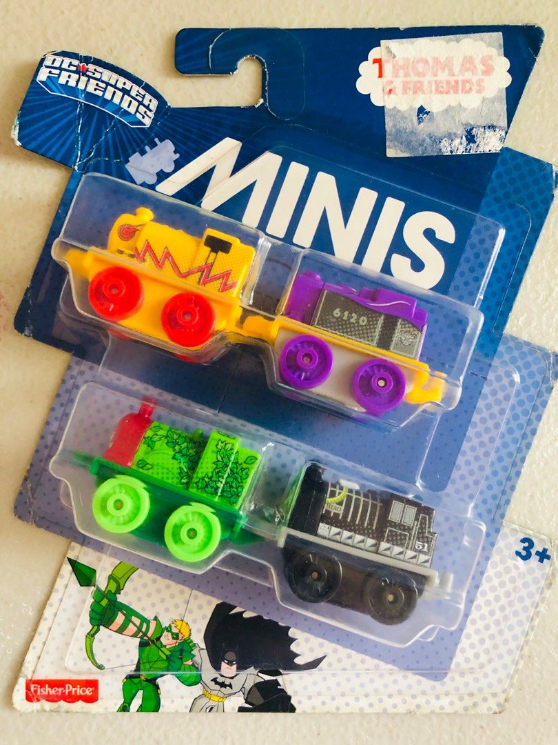 Thomas & Friends MINIS DC Super Friends Collectible Characters 4-Pack ...