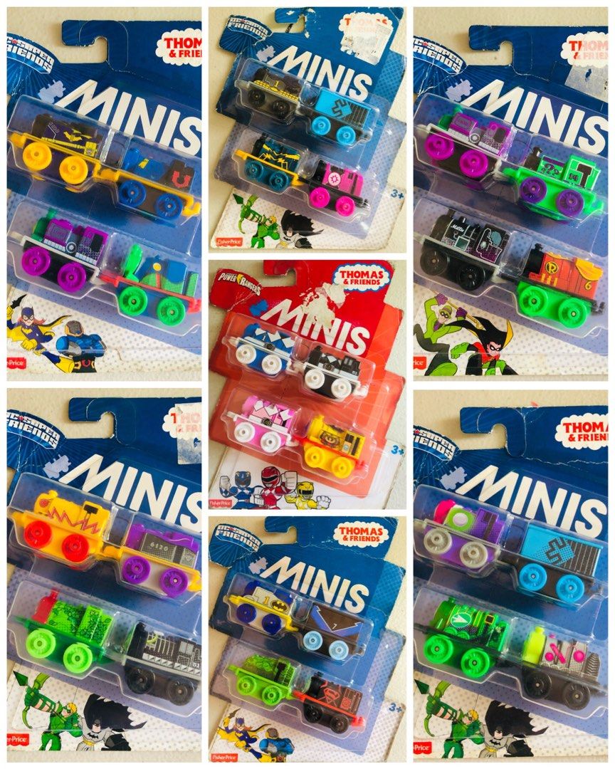 Thomas & Friends MINIS DC Super Friends Collectible Characters 4-Pack ...