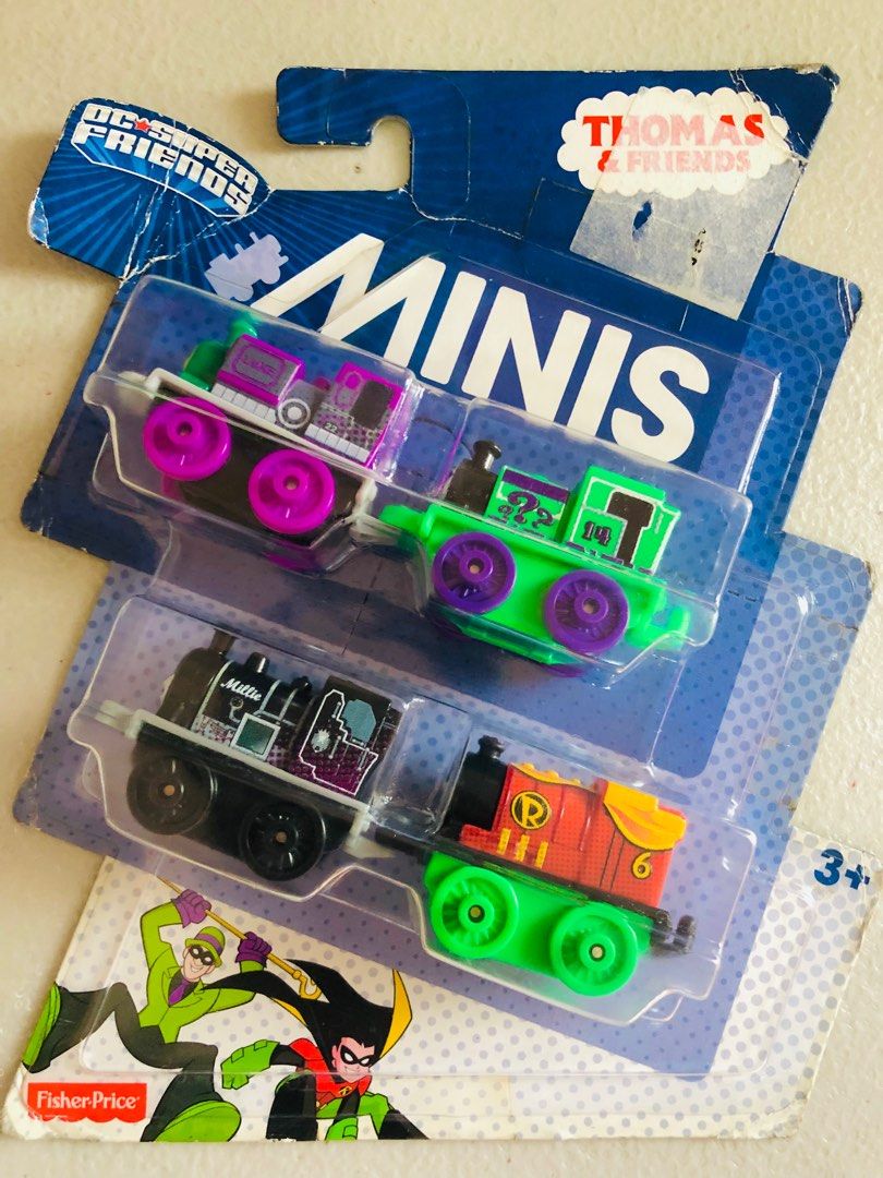 Thomas & Friends MINIS DC Super Friends Collectible Characters 4-Pack ...