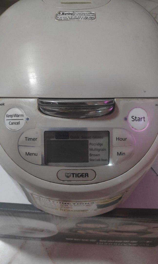 Tiger Rice Cooker (Made in Japan), TV & Home Appliances, Kitchen ...
