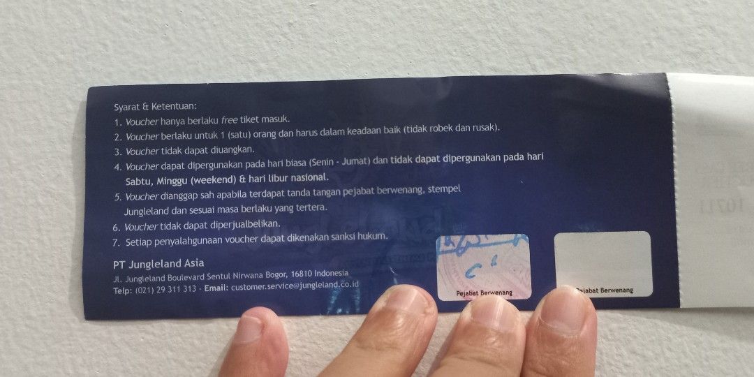 Tiket Voucher Jungle Land Sentul on Carousell