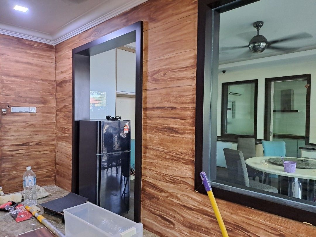 Timber Paint Effect, Furniture & Home Living, Home Decor, Wall Decor on ...