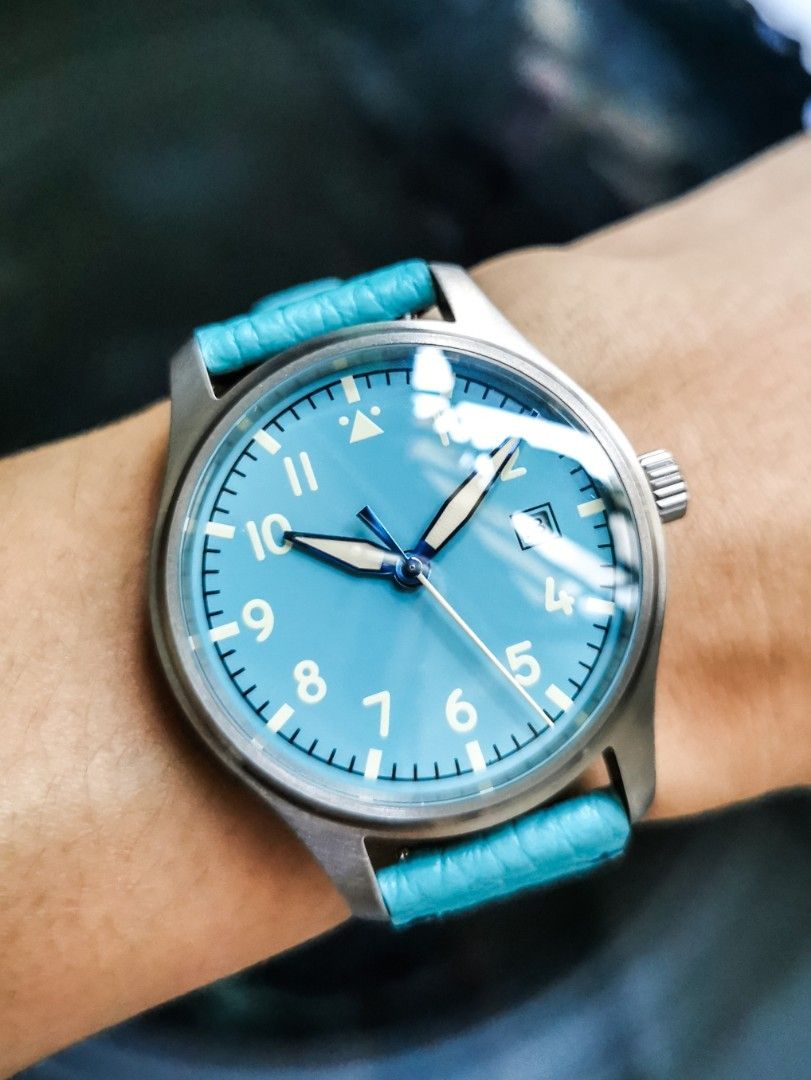 Titanium Type-A Flieger (Mysterious Code), Men's Fashion, Watches ...