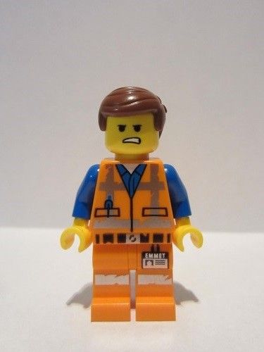 TLM142: Emmet - Lopsided Smile / Angry, Worn Uniform, Hobbies & Toys ...