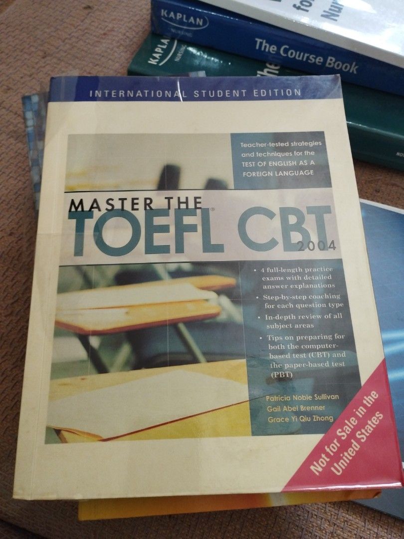 TOEFL CBT 2004 on Carousell