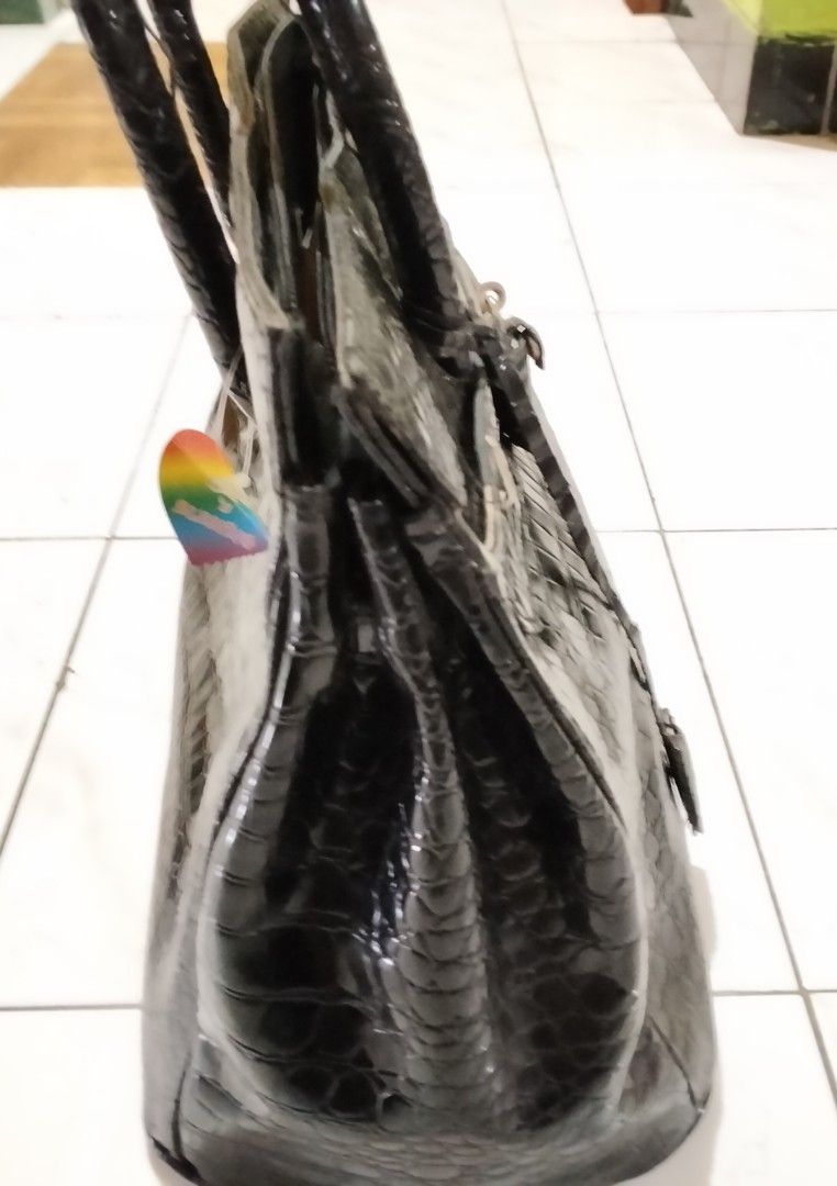 Tote bag besar Model Hermes Premium Hitam Ga pernah dipakai, Fesyen ...