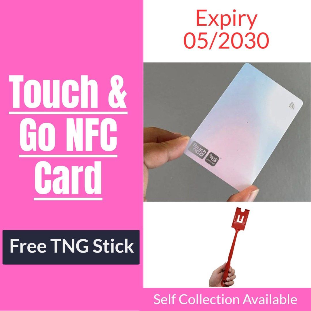(Free TNG Stick) TNG Touch & Go Card NFC, Hobbies & Toys, Travel ...