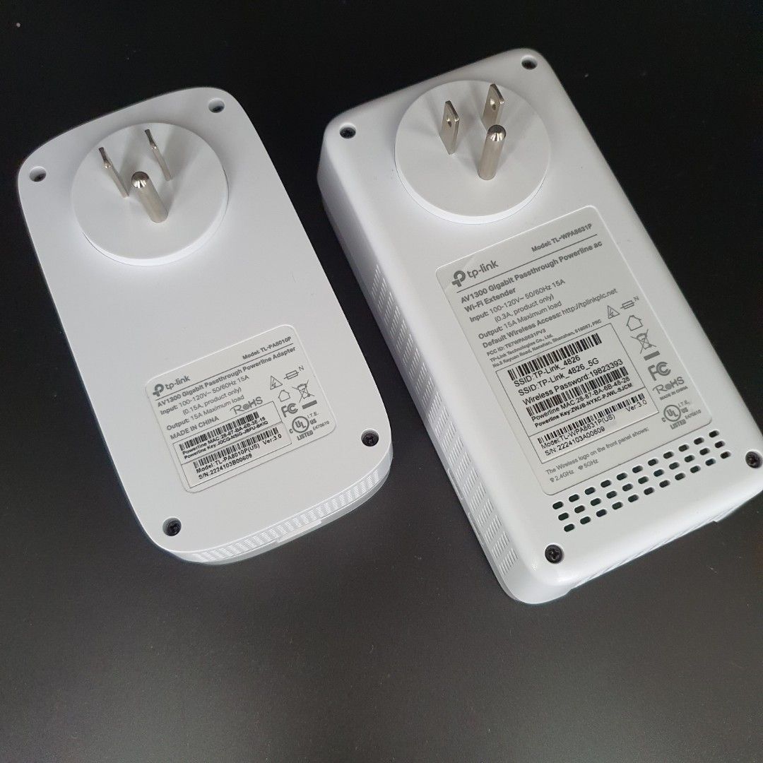 TP-Link AV1300 Powerline WiFi Extender(TL-WPA8631P KIT)- AC1200 Dual ...