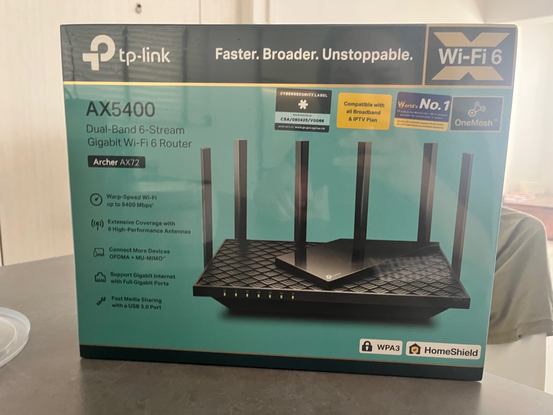 TP-link AX5400 Wifi6 Router, Computers & Tech, Parts & Accessories ...