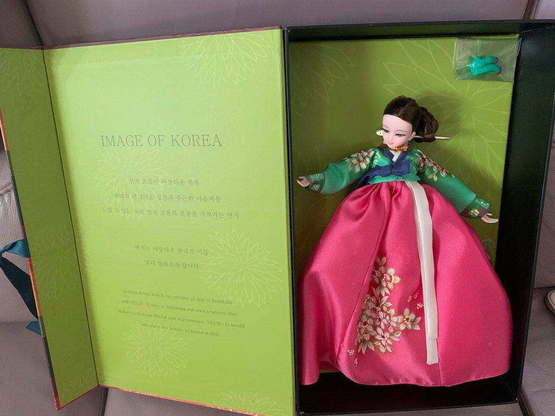 Traditional Handmade Hanbok Doll, Hobbies & Toys, Toys & Games on Carousell