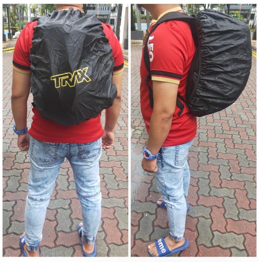 Trax helmet bag, Motorcycles, Motorcycle Apparel on Carousell