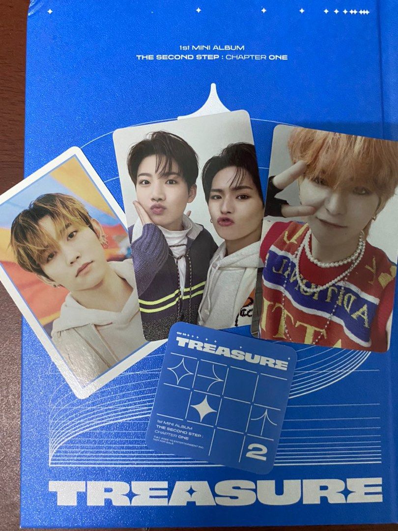 TREASURE 1st Mini Album The Second Step: Chapter 1, Hobbies & Toys ...