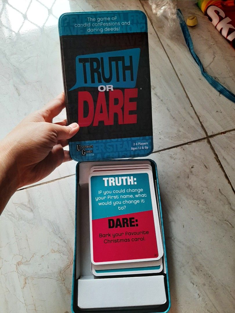 Truth or dare card game, Toys & Collectibles, Permainan Papan & Kartu di Carousell