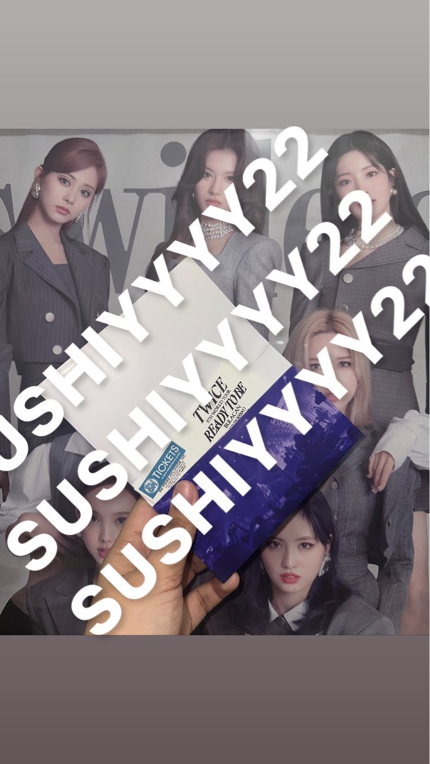 TWICE TICKET LBA PREMIUM (3 TICKETS) MAGKAKATABI, Tickets & Vouchers ... TWICE TICKET LBA PREMIUM (3 TICKETS) MAGKAKATABI, Tickets & Vouchers ...