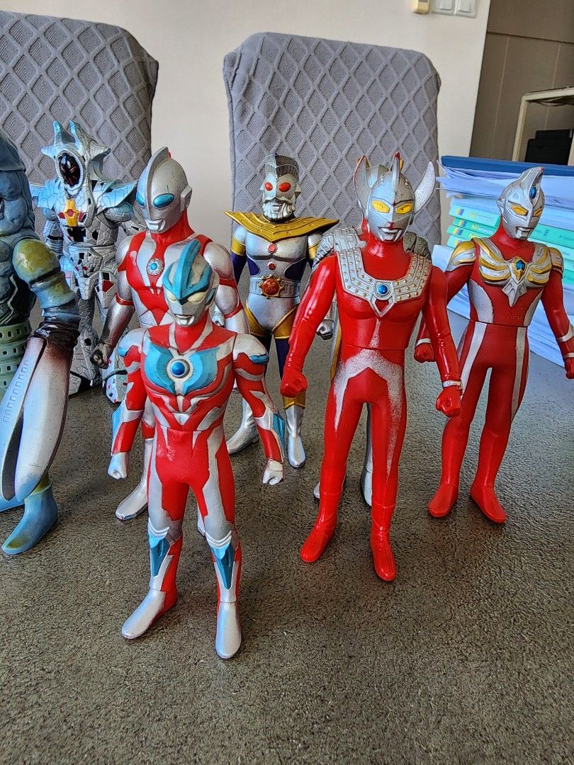 Ultraman figures, Hobbies & Toys, Toys & Games on Carousell