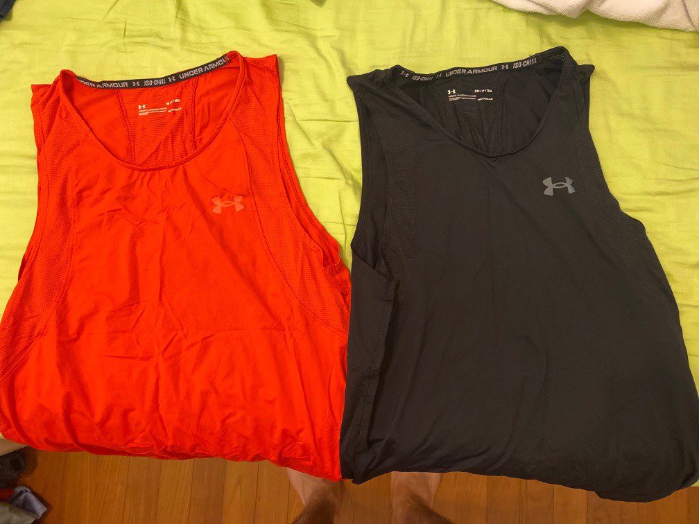 Under Armour Singlets, Men's Fashion, Activewear on Carousell