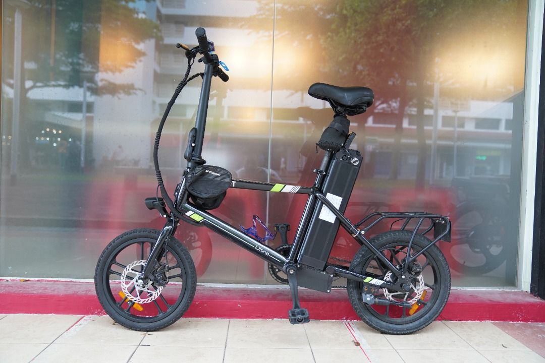 Used 95km MOBOT Ultra Ebike 48V 25Ah Electric Bicycle LTA Approved ...