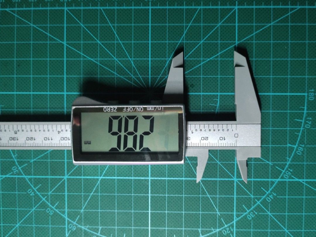 Vernier Calipers (Design A: large LCD, Design B: Stainless Steel ...