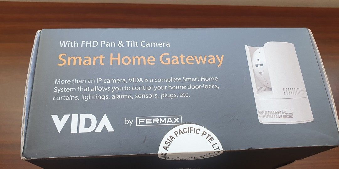 Vida Smart Home Gateway with FHD Pan & Tilt Camera - Vida Smart Home ...