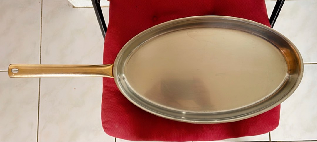 SWITZERLAND Copper Stainless Vintage Culinox Spring Pan, Furniture ...