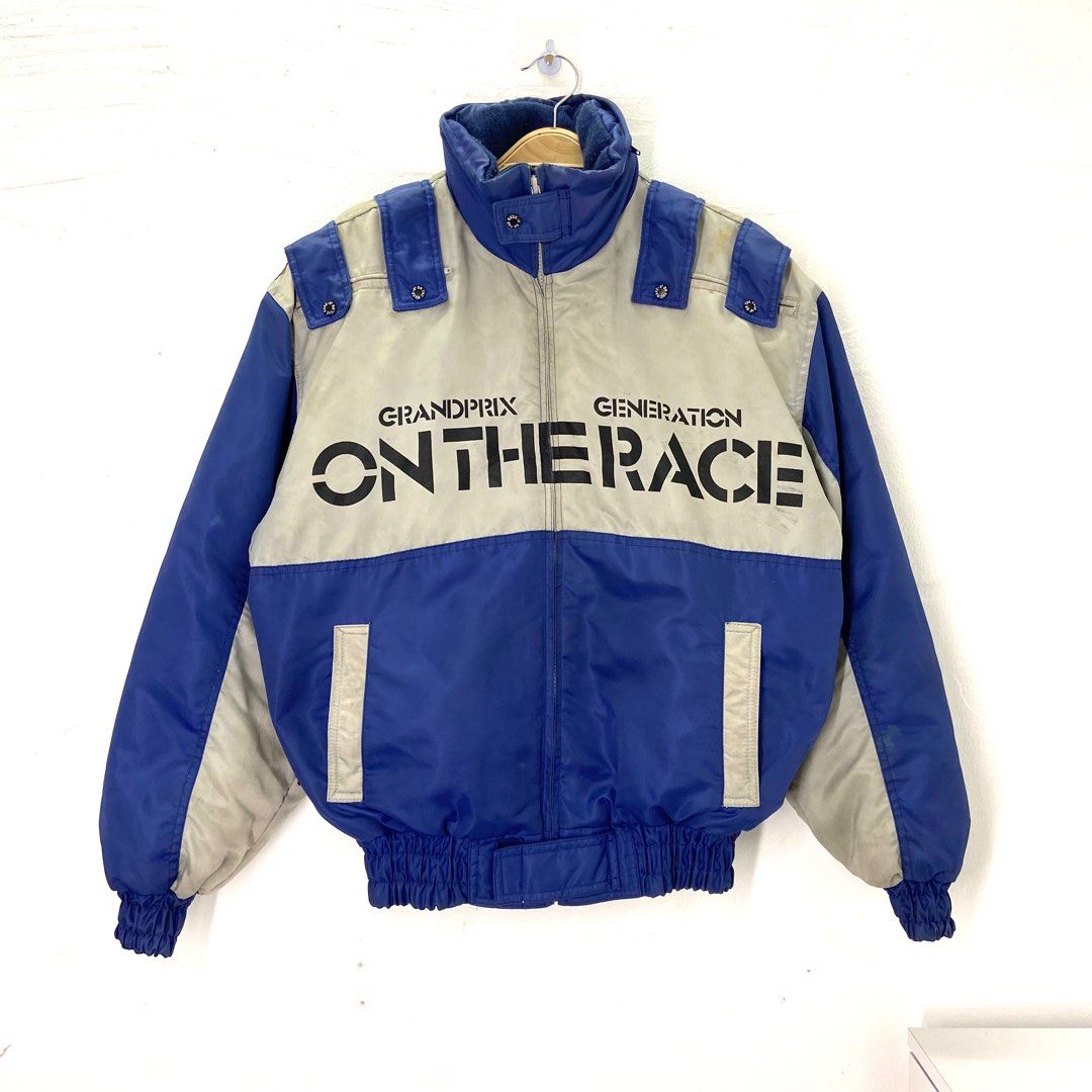 Vintage Grandprix Generation F1 Bomber Racing Jacket, Men's Fashion ...