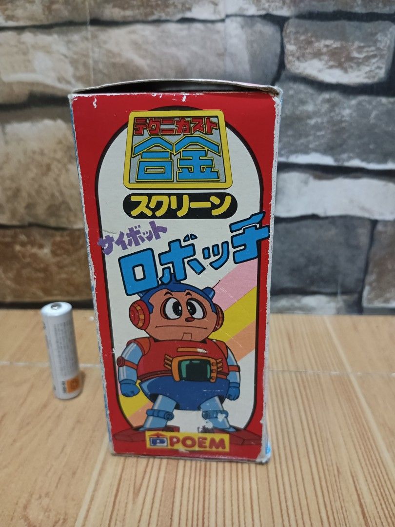 Vintage Rare Poem Technica strike Gokin screen Robby the Rascal (Cybot ...