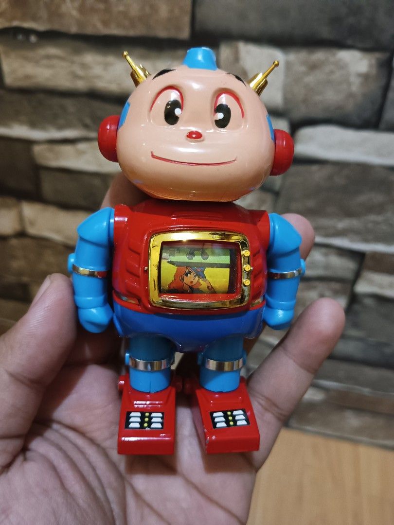 Vintage Rare Poem Technica strike Gokin screen Robby the Rascal (Cybot ...