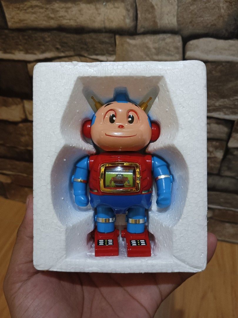 Vintage Rare Poem Technica strike Gokin screen Robby the Rascal (Cybot ...