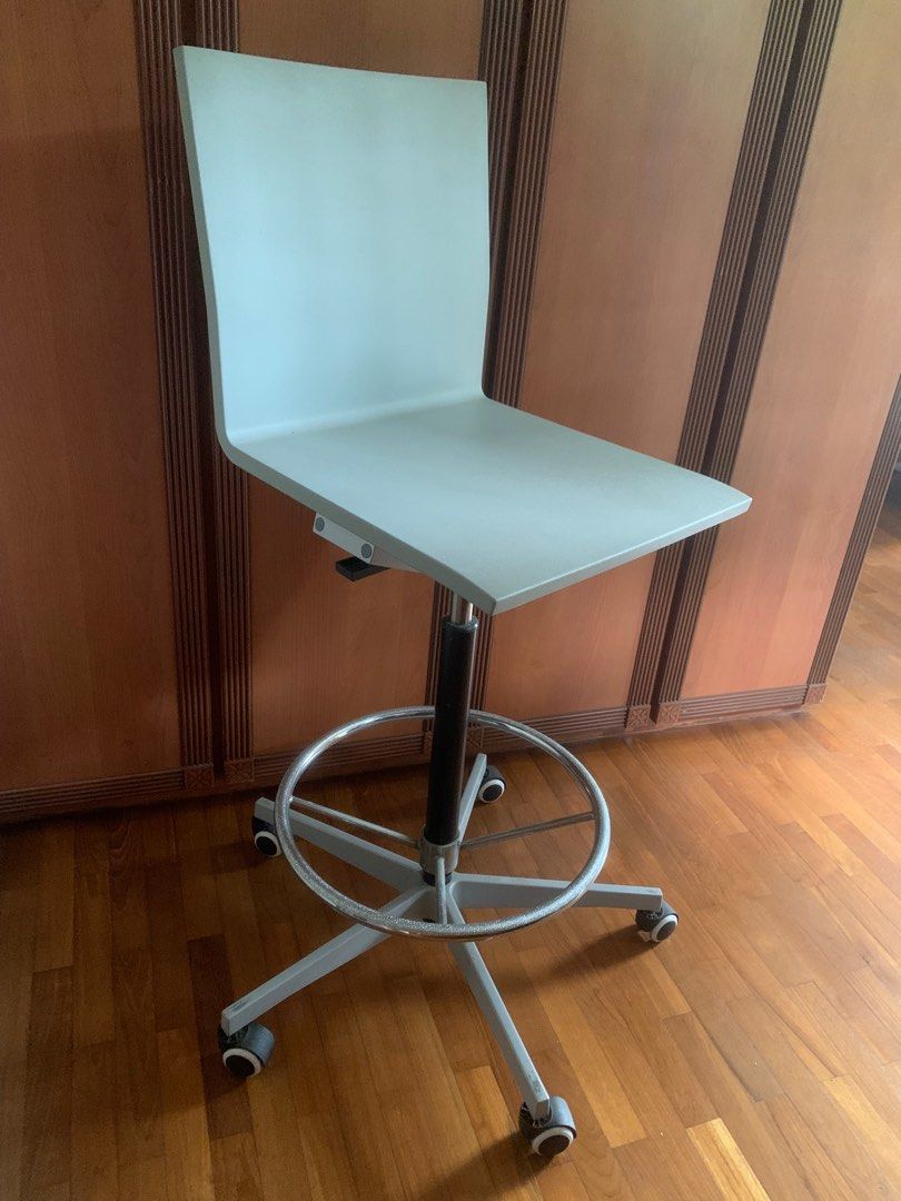 Vitra high chair / bar stool, Furniture & Home Living, Furniture ...