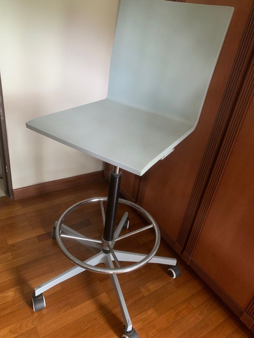 Vitra high chair / bar stool, Furniture & Home Living, Furniture ...