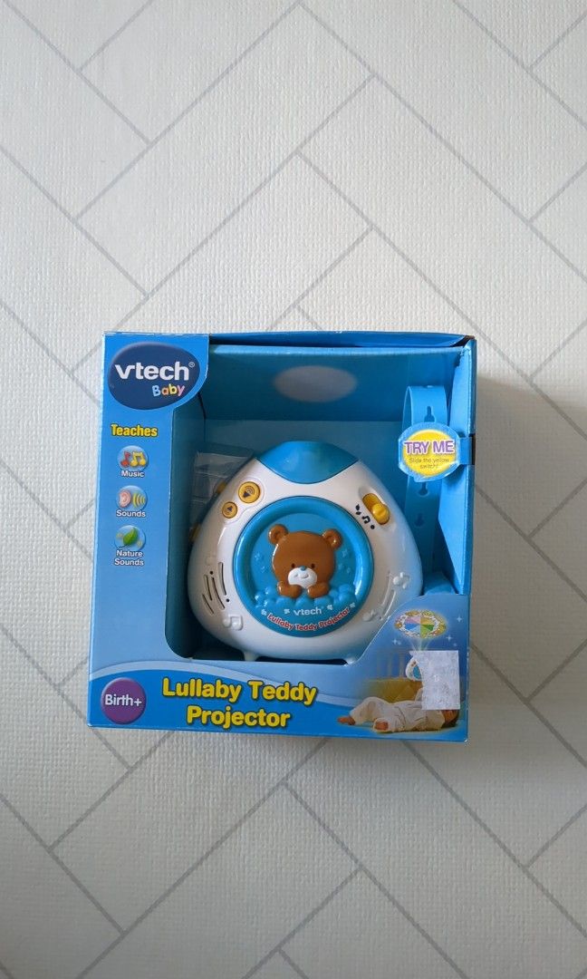 Vrtech Baby Lullaby Teddy Projector, Babies & Kids, Baby Nursery & Kids ...