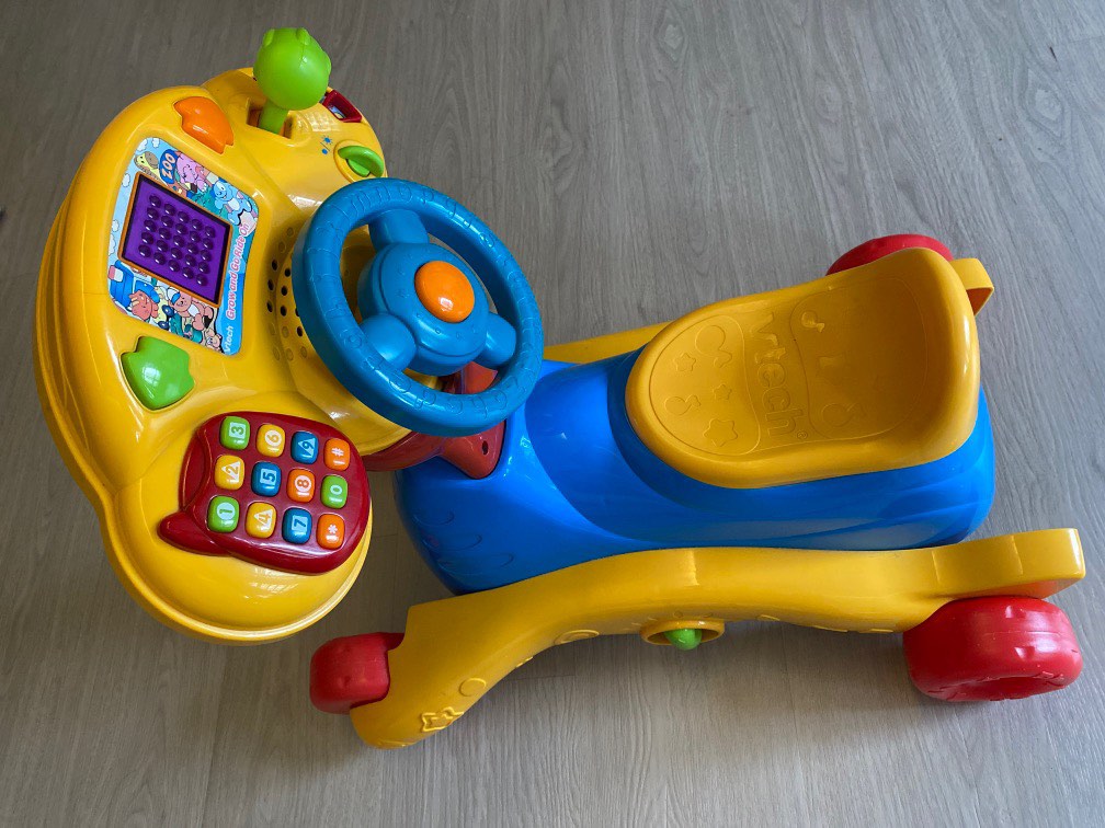 Vtech Grow and Go Ride On, Babies & Kids, Infant Playtime on Carousell