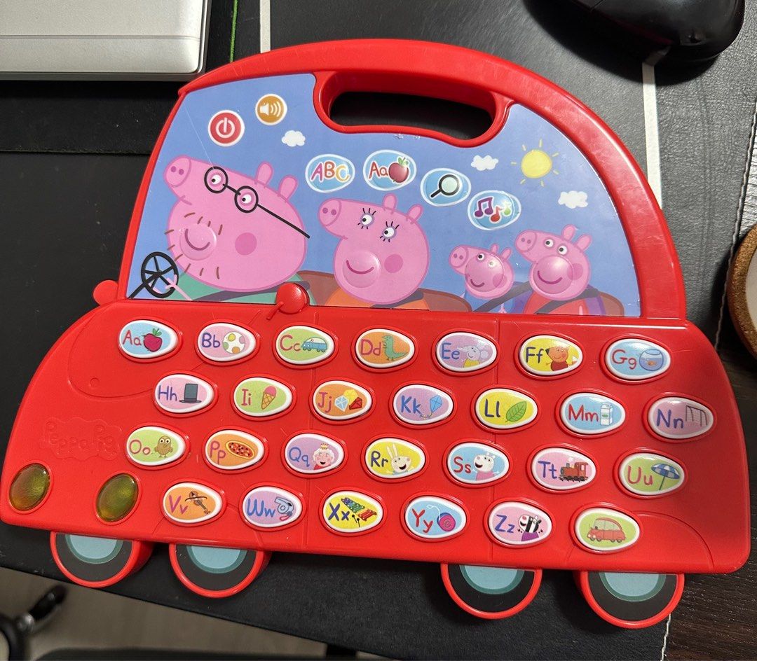 Vtech Peppa Pig Learn and Go Car, Hobbies & Toys, Toys & Games on Carousell