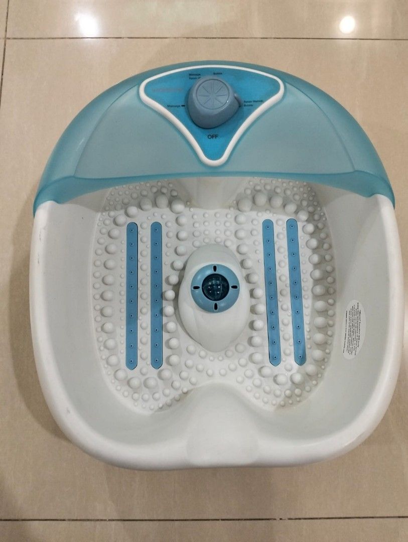 Watsons Bubble Foot Spa Massager, Beauty & Personal Care, Bath & Body ...