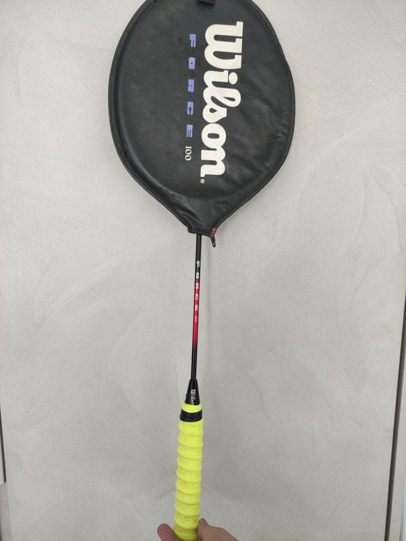 Wilson Force 100 Badminton Racket, Sports Equipment, Sports & Games ...