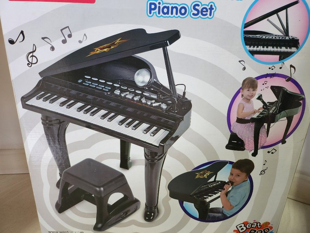 Winfun symphonic Grand piano set, Hobbies & Toys, Music & Media ...