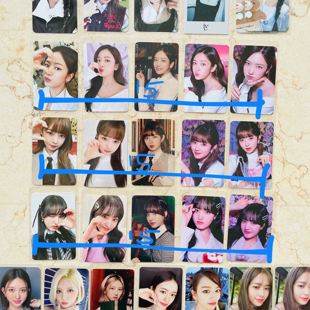 wts ive pcs (gaeul yujin rei wonyoung liz leeseo photocard), Hobbies & Toys, Memorabilia ...