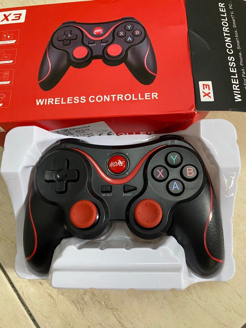 X3 Wireless Game Controller, Video Gaming, Gaming Accessories, Controllers on Carousell