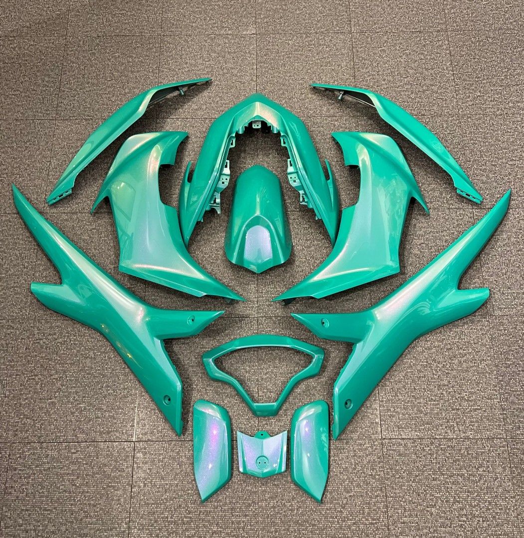 Yamaha Aerox V2 Custom Original Coverset Cornflower (Instock ...